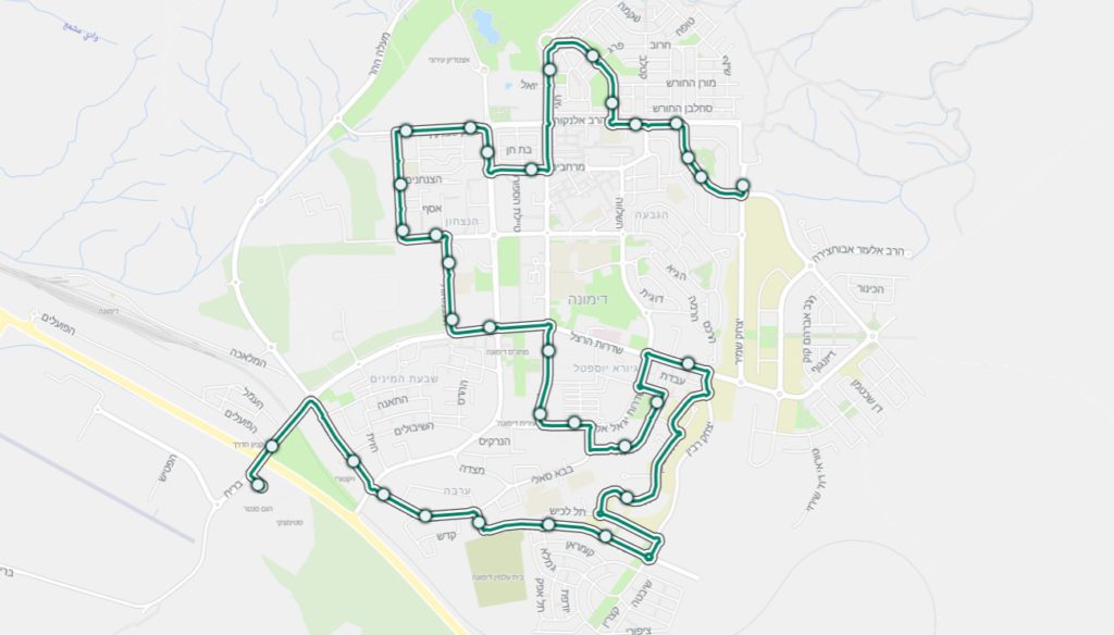 Egged Bus Route 5: Student Village/Derech Yitzhak Shamir to Eged ...