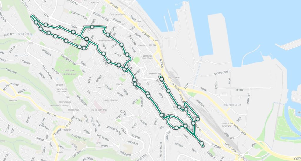 Egged Bus Route 6: Flea Market/Postcard Kibbutz to Flea Market/Postcard ...