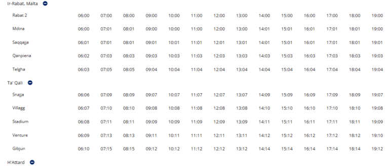 Route 202: Mainline Routes from Rabat, Malta to Sliema(Ferries) and ...