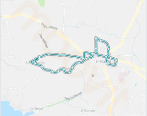 Route 313: Gozo from Victoria(Ir-Rabat) to Kercem and Viceversa in ...