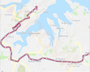 Route 90: Gozo from Valletta to Zabbar(Santwarju) and Viceversa in ...