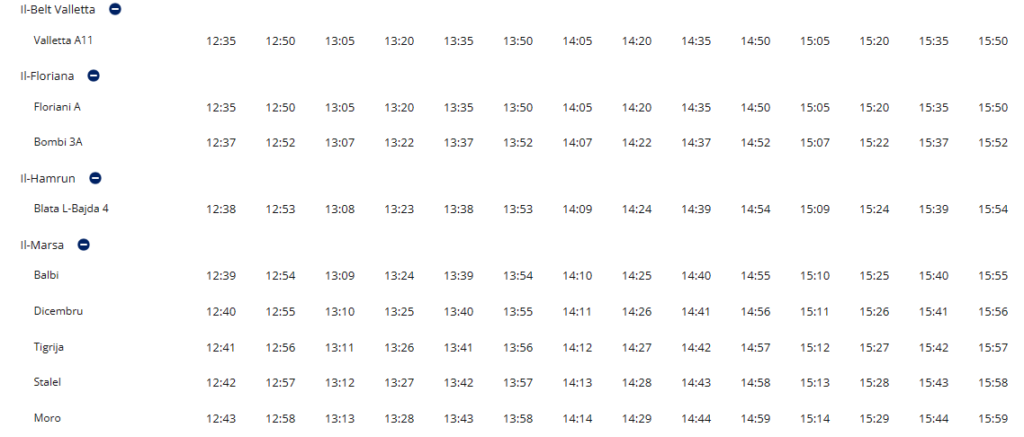 Route 91: Mainline Routes from Valletta to Marsaskala and Viceversa in ...