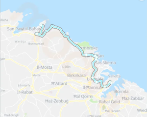 Route TD13: Tallinja Direct Routes from Valletta to Bugibba and ...
