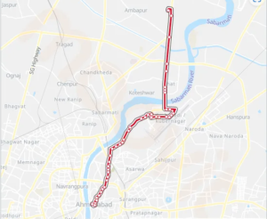 City Bus Route No.101: From Mirqab Civil ID Office to Fahaheel in ...