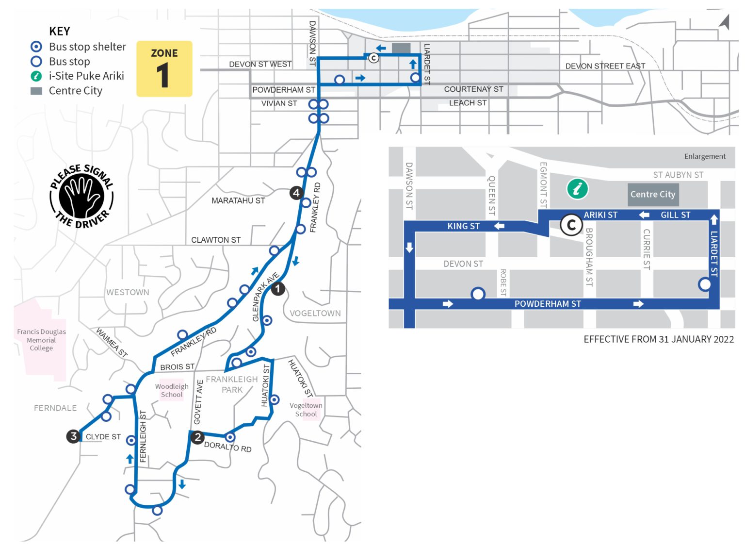 New Zealand TRC - Citylink Commuter Buses Route 5 - Frankleigh Park ...