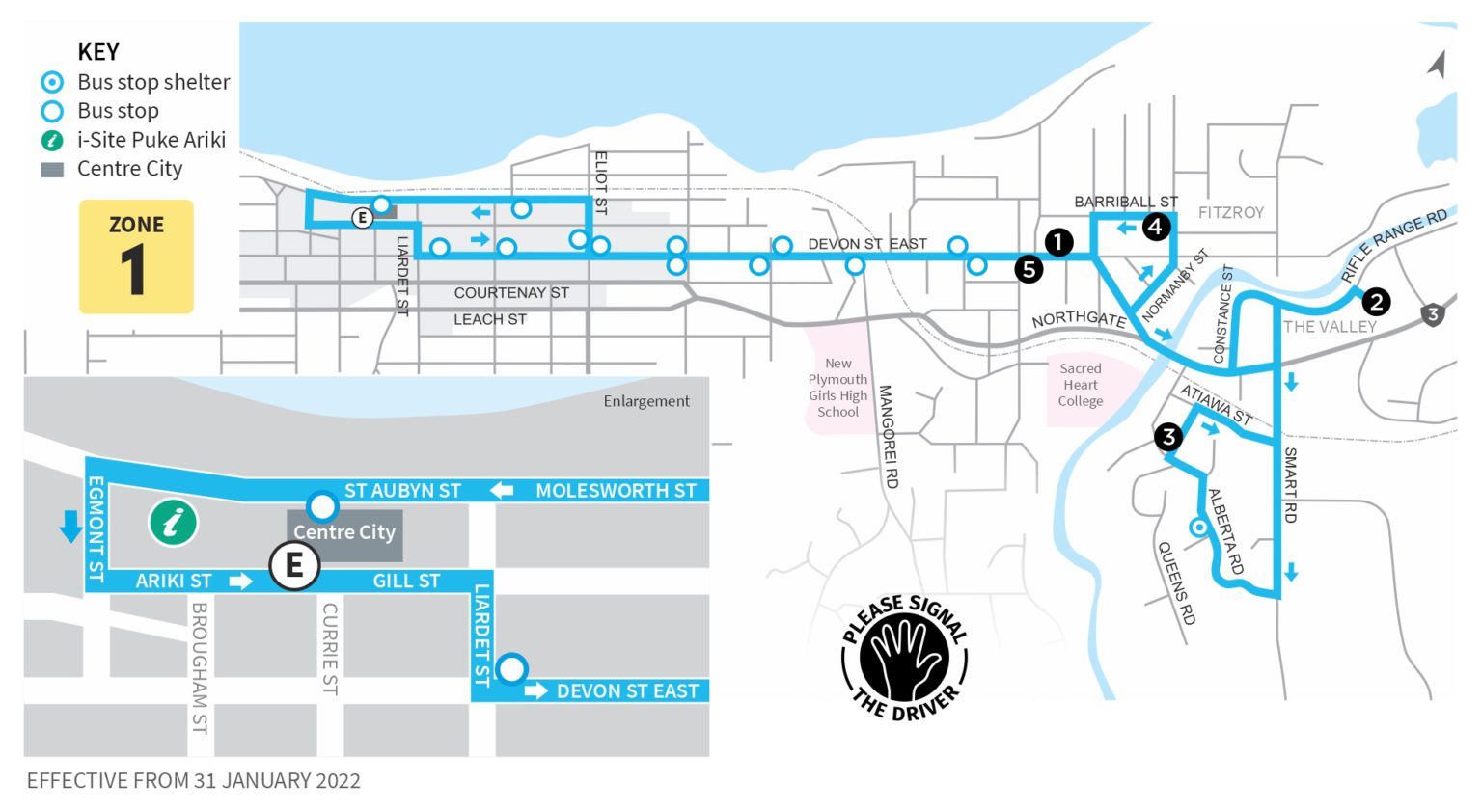 New Zealand TRC - Citylink Commuter Buses Route 9 - Fitzroy/The Valley ...
