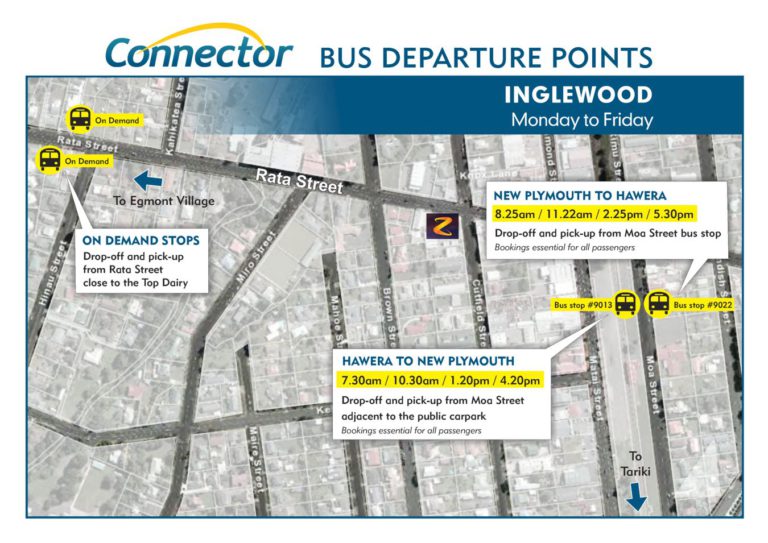 New Zealand TRC - Citylink Commuter Buses Inglewood (Connector services ...