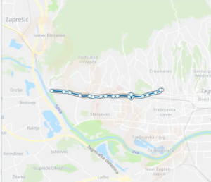 ZET Bus Route 109: Daily Lines runs from Črnomerec to Dugave Timetables ...