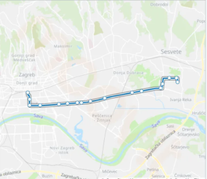 ZET Bus Route 281: Daily Lines runs from Glavni kolodvor to Novi ...