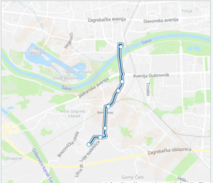 ZET Bus Route 110: Daily Lines runs from Savski most to Botinec ...