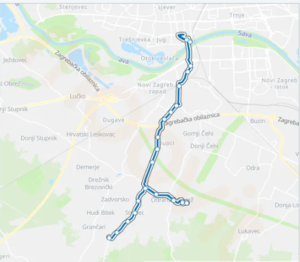ZET Bus Route 159: Daily Lines runs from Savski most to Strmec Odranski ...