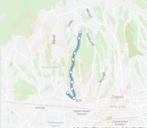 ZET Bus Route 149: Daily Lines runs from Kuniščak to Vrhovec Timetables ...