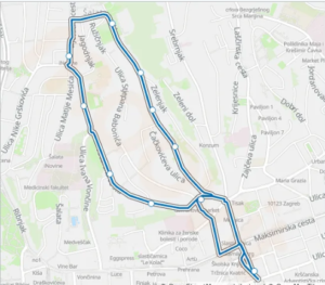 ZET Bus Route 227: Daily Lines runs from Svetice to Gračansko dolje ...