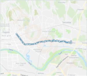 ZET Bus Route 290: Daily Lines runs from Zagreb (Kvaternikov trg) to ...