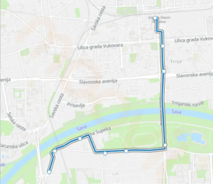 ZET Bus Route 107: Daily Lines runs from Jankomir to Žitnjak Timetables ...