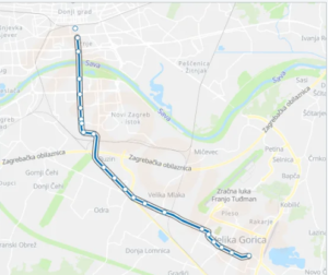 ZET Bus Route 290: Daily Lines runs from Zagreb (Kvaternikov trg) to ...