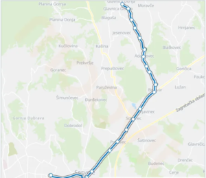 ZET Bus Route 227: Daily Lines runs from Svetice to Gračansko dolje ...