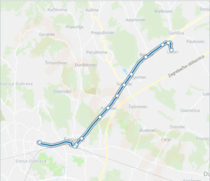 ZET Bus Route 109: Daily Lines runs from Črnomerec to Dugave Timetables ...