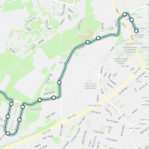 List of Bus Routes, Schedule, Maps, Frequency, Timetables in Jerusalem ...