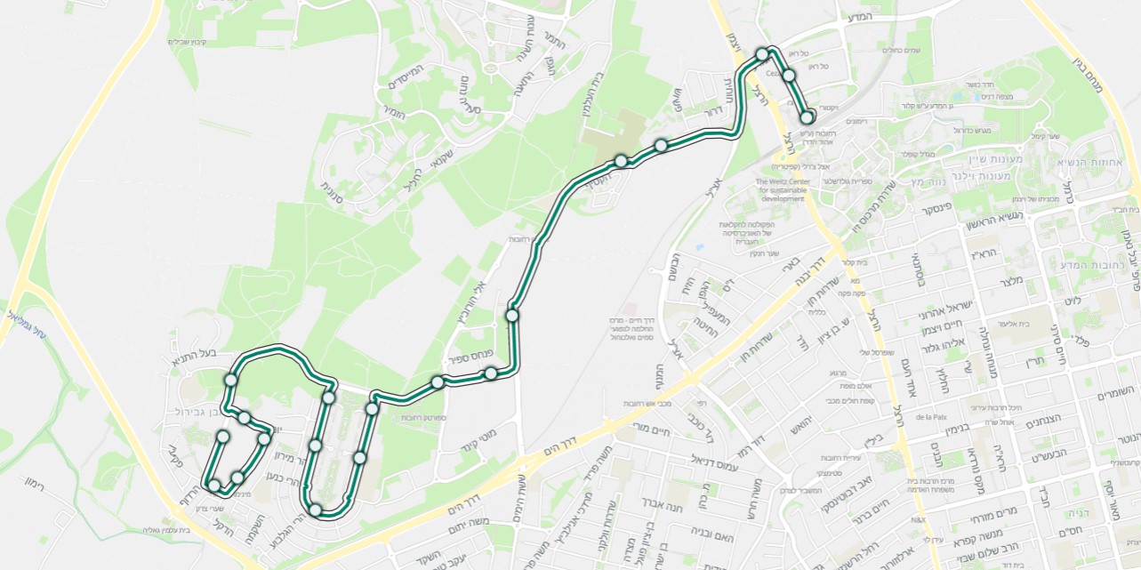 List of Bus Routes, Schedule, Maps, Frequency, Timetables in Jerusalem ...
