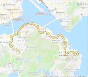 Hong Kong Bus Route No: X8 Happy Valley (Upper) to Siu Sai Wan (Island ...