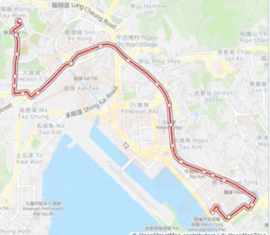 Kowloon Motor Bus Route / Line No: 11D - Runs from Lok Fu to Kwun Tong ...