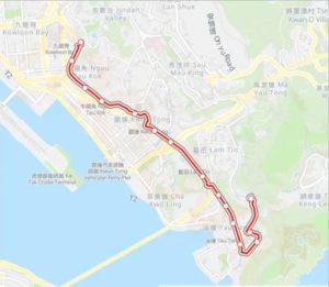 Kowloon Motor Bus Route / Line No: 14B - Runs from Ngau Tau Kok to Lam ...