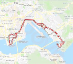 Kowloon Motor Bus Route / Line No: 14X Yau Tong (Shung Tak Wai)/ Lei ...