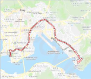 Kowloon Motor Bus Route / Line No: 14 - Runs from China Ferry Terminal ...