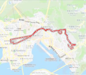 Kowloon Motor Bus Route / Line No: 213D Sau Mau Ping (Central) to Mong ...