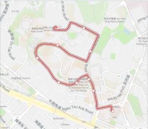 Kowloon Motor Bus Route / Line No: 28S - Runs from Kwun Tong (Yue Man ...