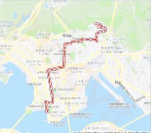 Kowloon Motor Bus Route / Line No: 3C - Runs from China Ferry Terminal ...