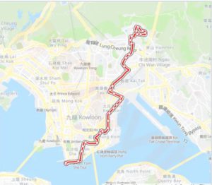Kowloon Motor Bus Route / Line No: 5C - Runs from Yuk Wah Street to ...