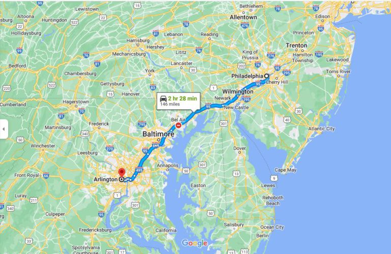 US Mega Bus Route No: M31 Runs from Philadelphia to Arlington ...