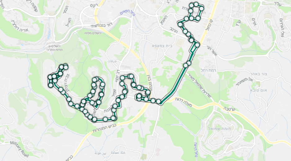 List of Bus Routes, Schedule, Maps, Frequency, Timetables in Jerusalem ...