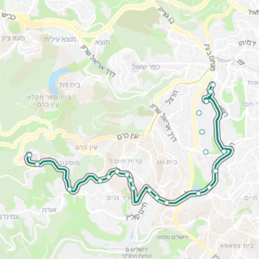 List of Bus Routes, Schedule, Maps, Frequency, Timetables in Jerusalem ...