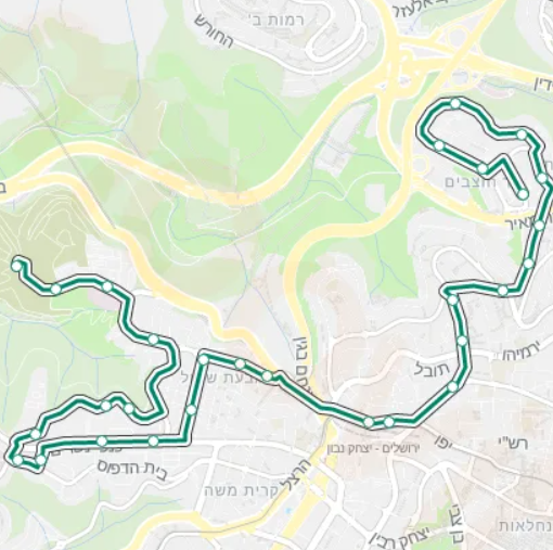 List of Bus Routes, Schedule, Maps, Frequency, Timetables in Jerusalem ...
