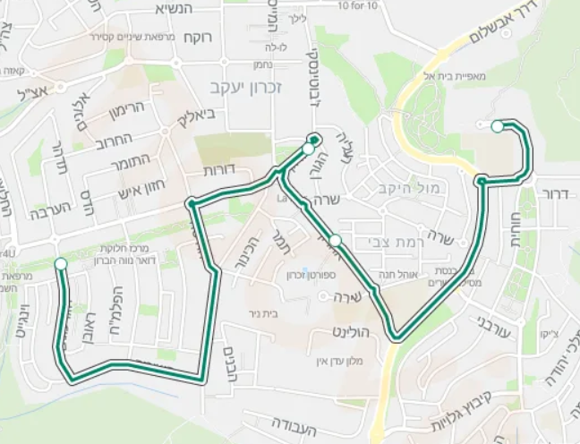 List of Bus Routes, Schedule, Maps, Frequency, Timetables in Jerusalem ...