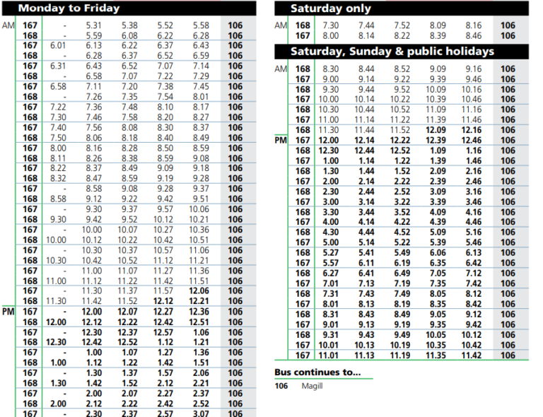 Adelaide Bus Route No: 168 (City Routes(Southern Routes)) runs from ...