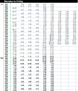 Adelaide Bus Route No: 556 (O-Bahn City Routes) runs from Tea Tree ...