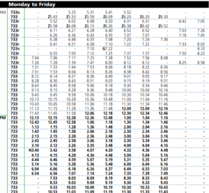 Adelaide Bus Route No: 733 (Feeder Routes) runs from Colonnades ...