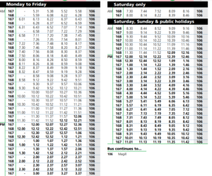 Adelaide Bus Route No: 167C (City Routes(Southern Routes)) runs from ...