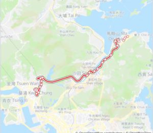New Territories Bus Route / Line No: 40X - Runs from Kwai Chung Estate ...