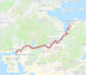 New Territories Bus Route / Line No: 270A - Runs from Sheung Shui to ...