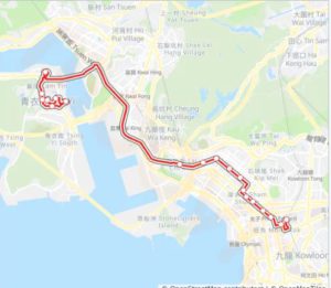 New Territories Bus Route / Line No: 44 - Runs from Mong Kok East ...