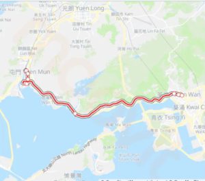 New Territories Bus Route / Line No: 60M - Runs from Tuen Mun station ...