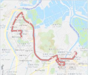New Territories Bus Route / Line No: 69 - Runs from Tin Shui Wai Town ...