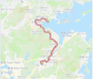 New Territories Bus Route / Line No: 72A - Runs from Tai Wai station to ...