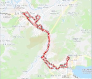 New Territories Bus Route / Line No: 73B Nethersole Hospital to Sheung ...