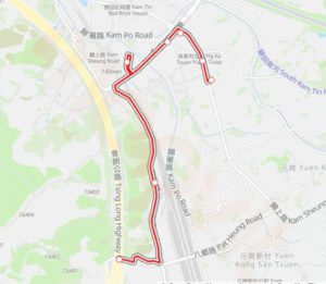 New Territories Bus Route / Line No: 77K - Runs from Yuen Long (Fung ...
